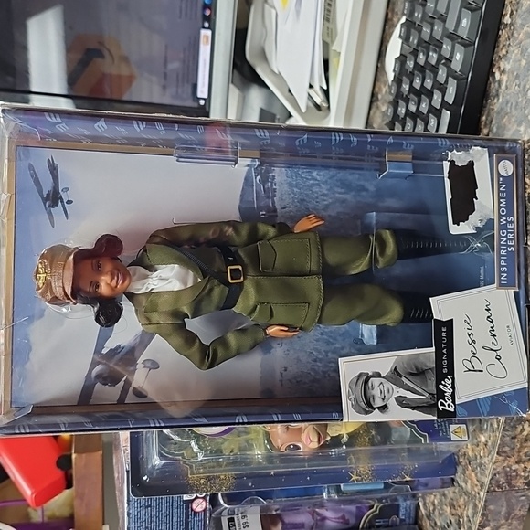 Barbie | Toys | Barbie Bessie Coleman 2 Signature Aviator Doll ...